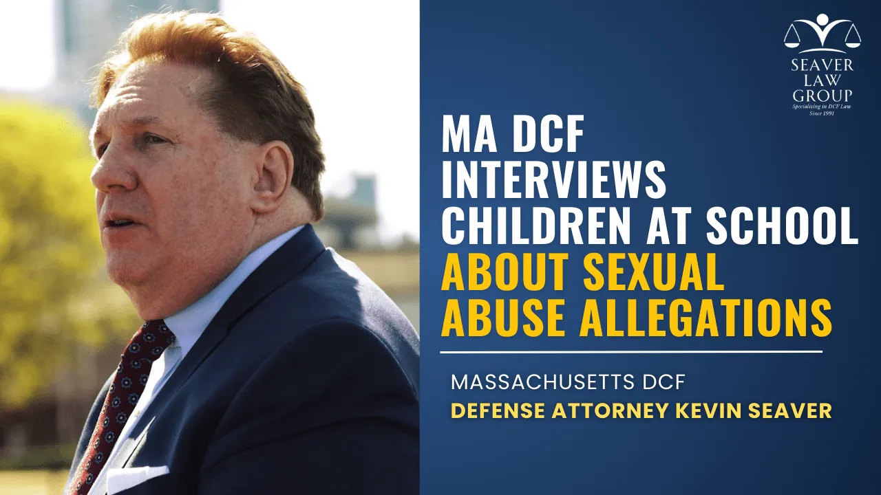 DCF Interviews Children at School About Sexual Abuse